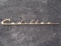 1954 and 1955 Cadillac Front Fender Script (GOLD) – McVey's Cadillac